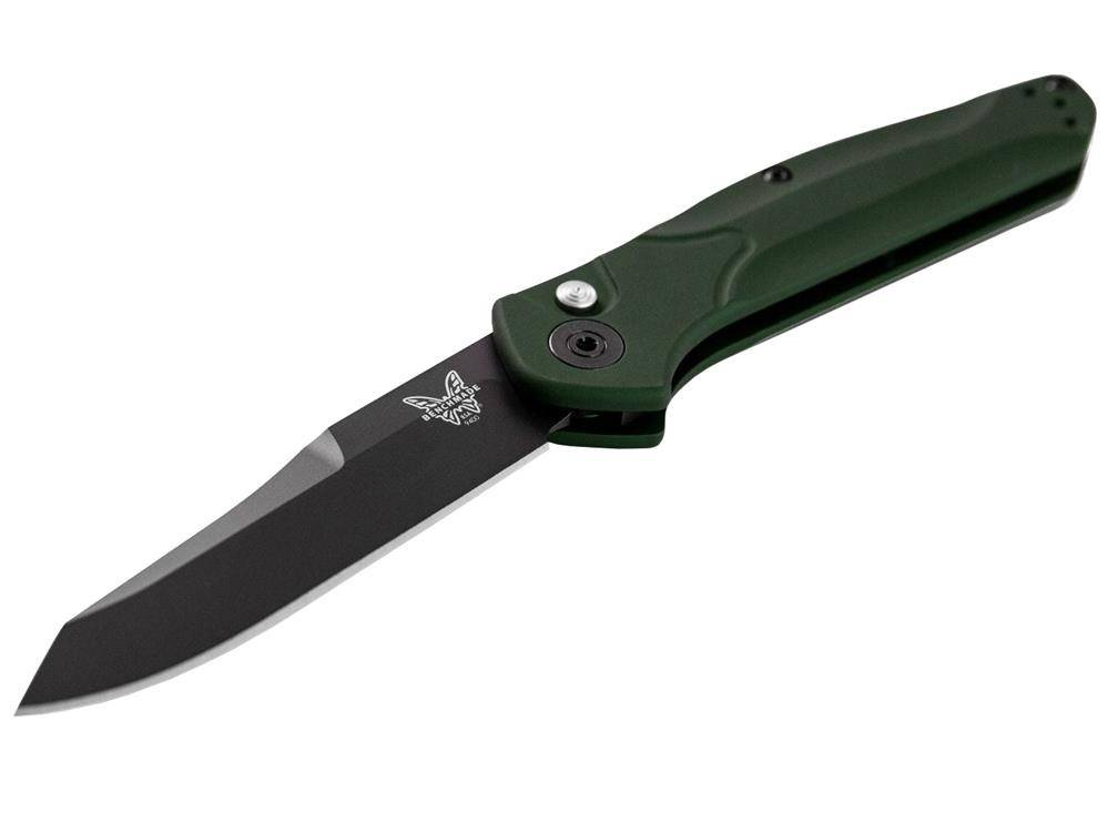 Benchmade - Auto Osborne Automatic Knife - Black/Green - 9400BK best ...