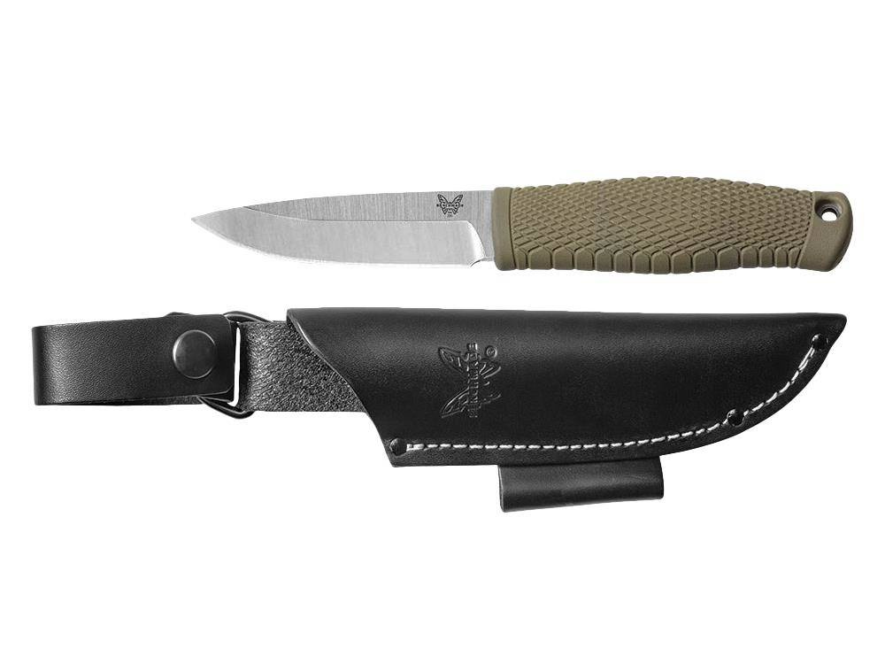 Benchmade - Fixed Blade Knife 200 Puukko - CPM-3V - Green - 200 best ...