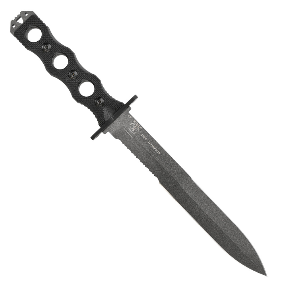 Benchmade - Military Knife 185SBK SOCP - CPM-3V - Black - 185SBK best ...