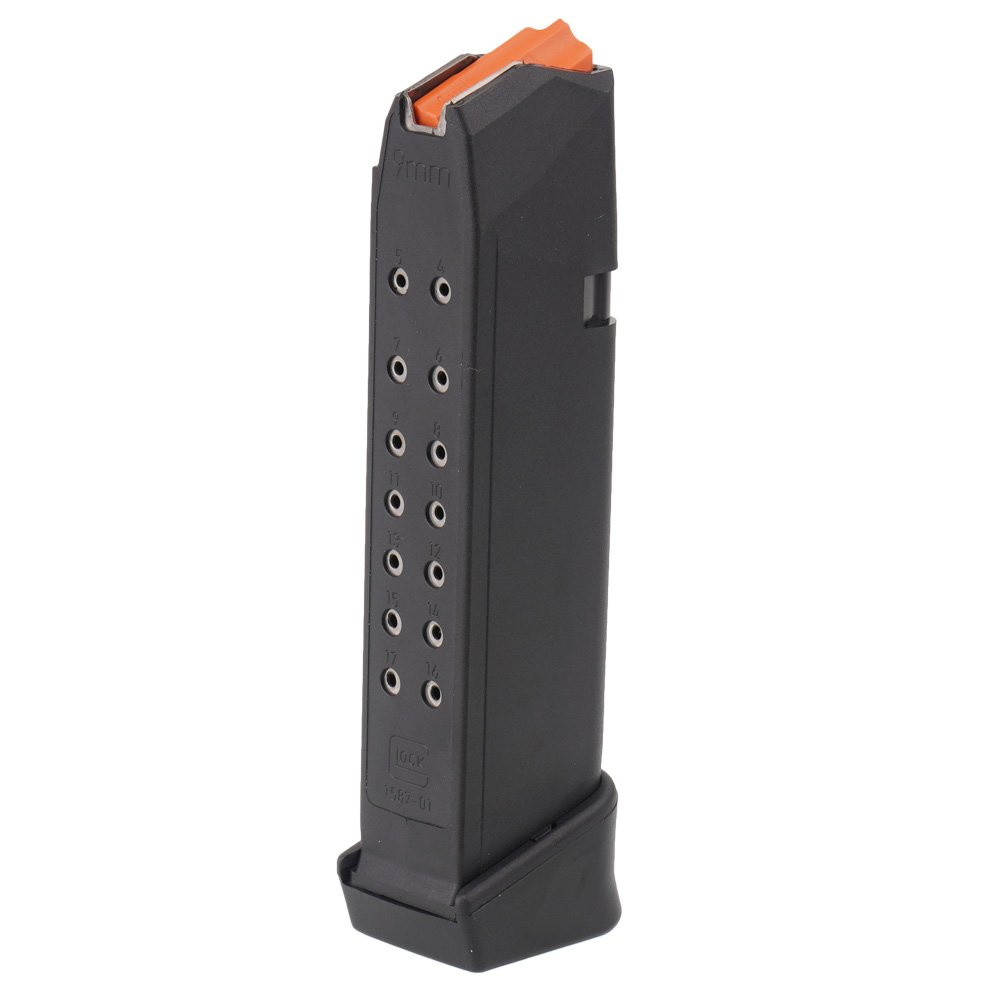 Glock - Magazine for G17 Gen 5 - 9x19 mm Para - Black - 17 + 2 rounds ...
