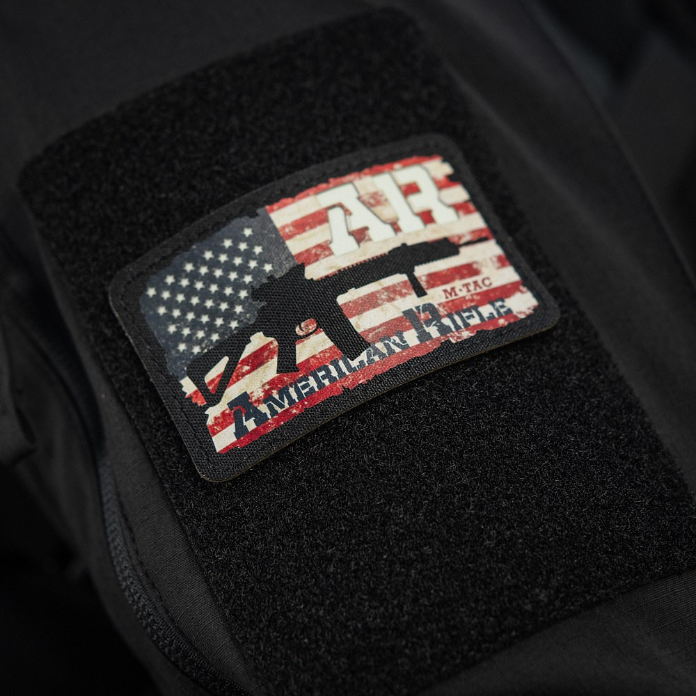 M-Tac - AR-15 Patch - Fabric - Fluorescent - Black/GID - 51353299 best ...