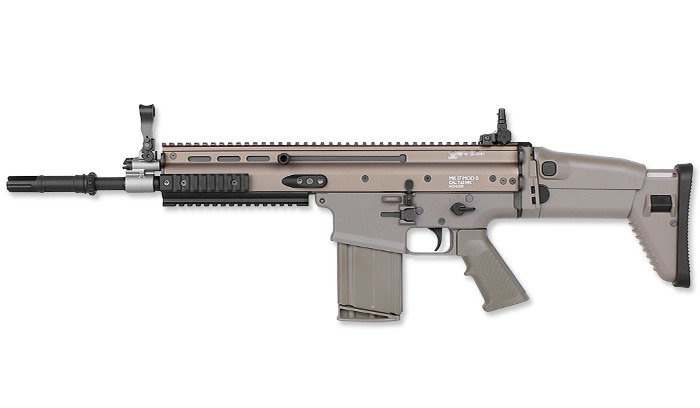 Tokyo Marui - Mk 17 Mod 0 Assault Rifle Replica - FDE - Recoil Shock ...
