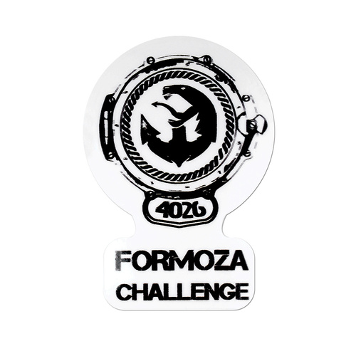 Formoza Challenge - Sticker - Black best price | check availability ...