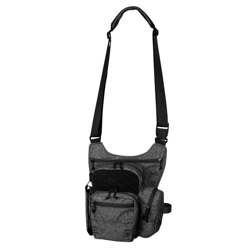 Torba EDC Side Bag z Cordury® Czarny - Szary Melanż Helikon TB-PPK-NP-M1