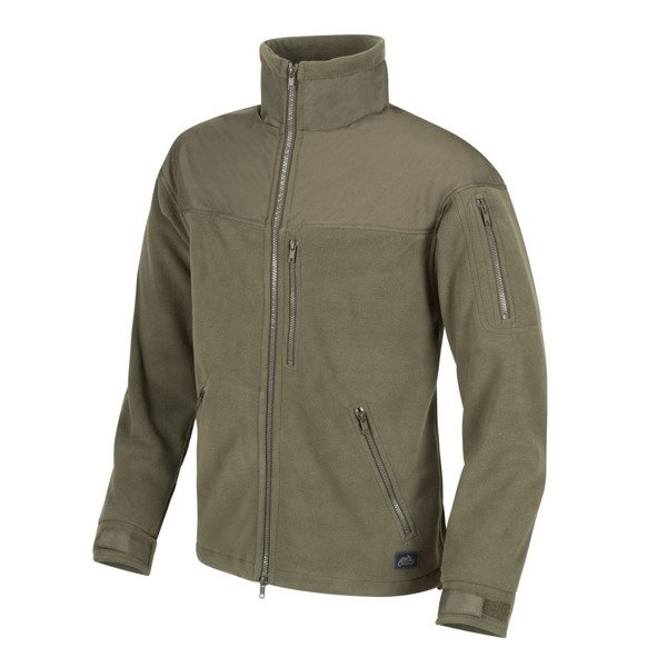 Bluza polarowa Classic Army Olive Green Helikon BL-CAF-FL-02 | Sklep Militarny SpecShop.pl