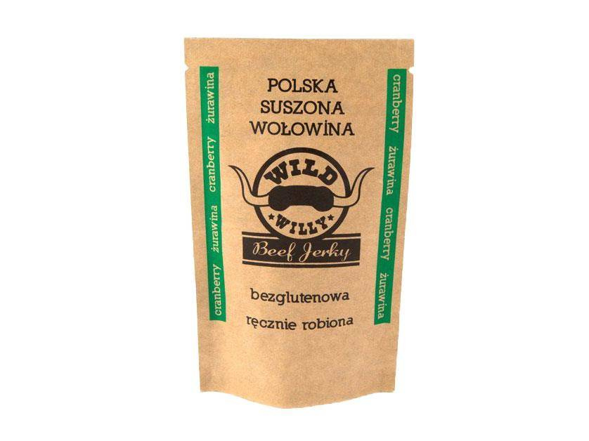 Wild Willy Suszona wołowina Beef Jerky Klasyczna 30 g | Sklep militarny ...