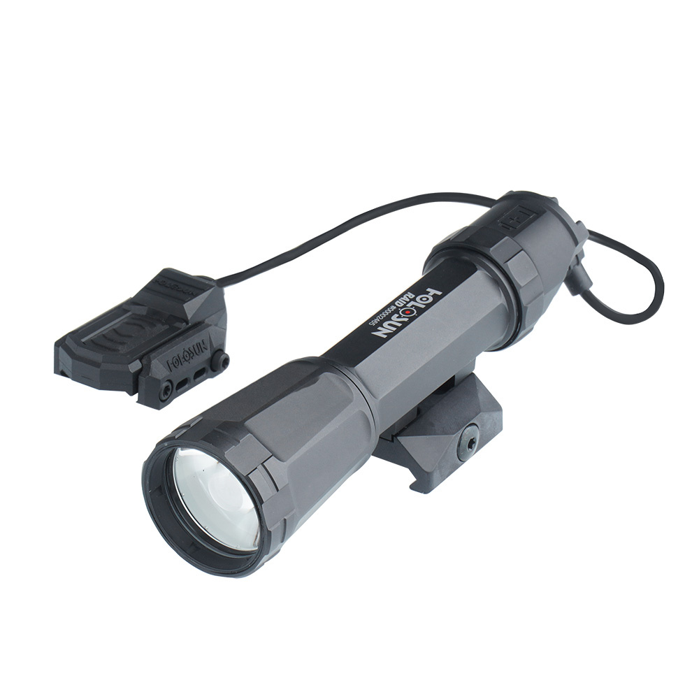 Latarka taktyczna na broń RAID Picatinny/M-LOK IPX8 Czarna Holosun RAID ...