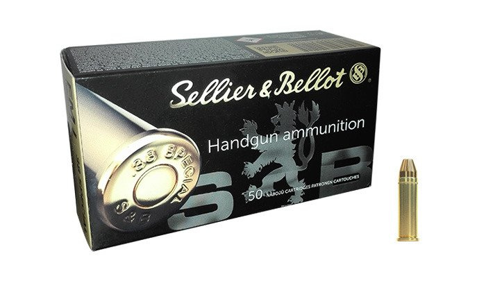 Amunicja rewolwerowa Sellier&Bellot .38 Special FMJ 158 gr / 10,25 g - 50 szt. - cena, opinie ...