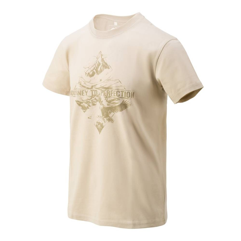 Helikon T-Shirt Mountain Stream Khaki Helikon-TS-MOS-CO-13
