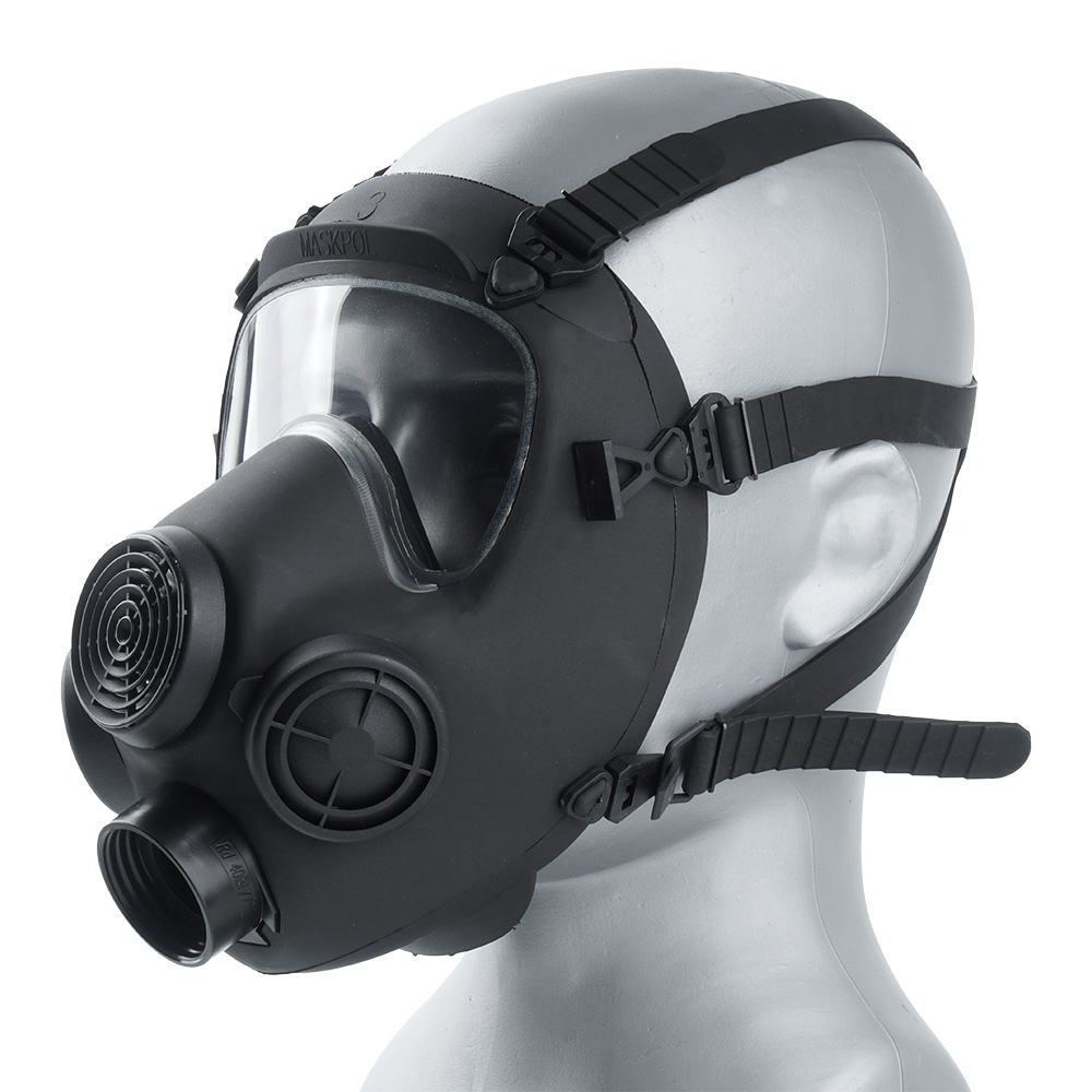 Maska przeciwgazowa MT 213/2 CL 2 Maska gazowa Czarna Maskpol MT.0213