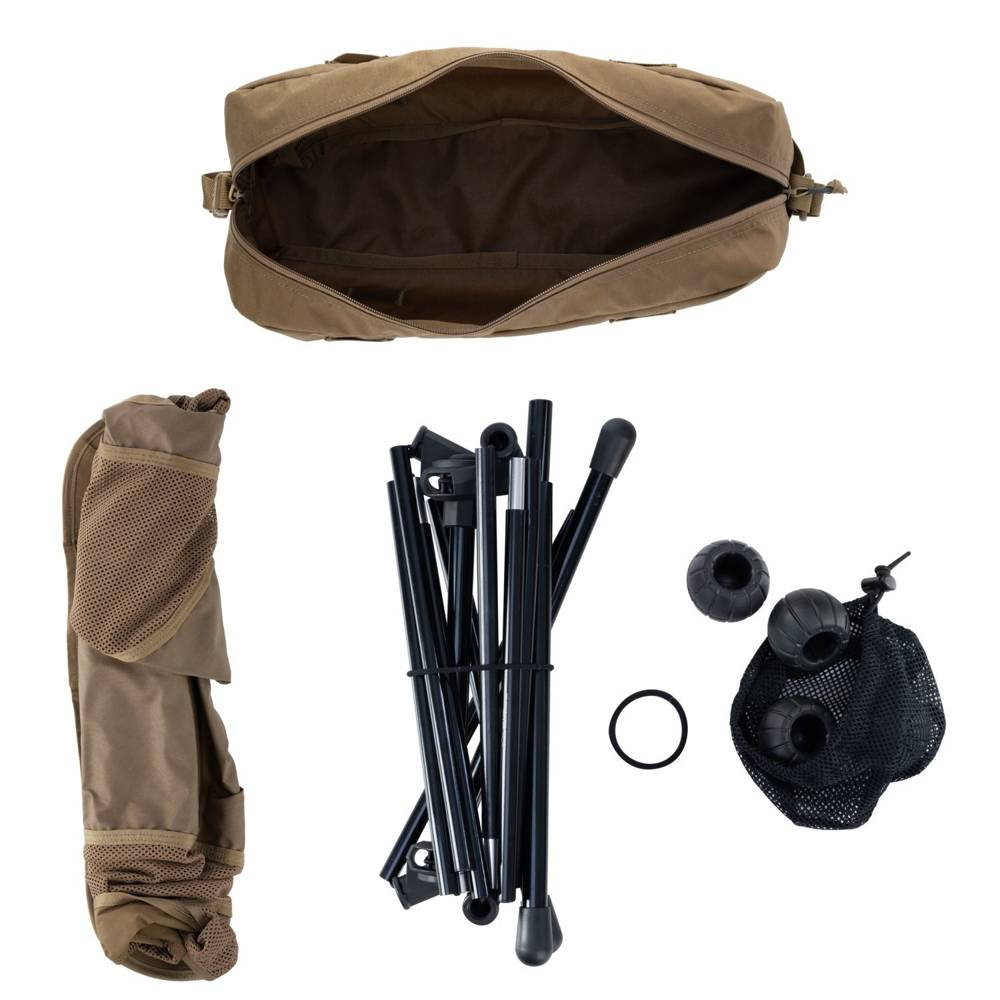Krzesło turystyczne składane Helikon Traveller Enlarged Coyote AC-ELC-CD-11