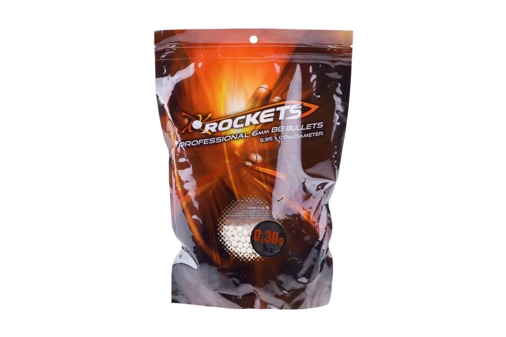 Rockets Kulki do ASG Professional 0,30 g 1 kg Białe ROC-16-013710 ...