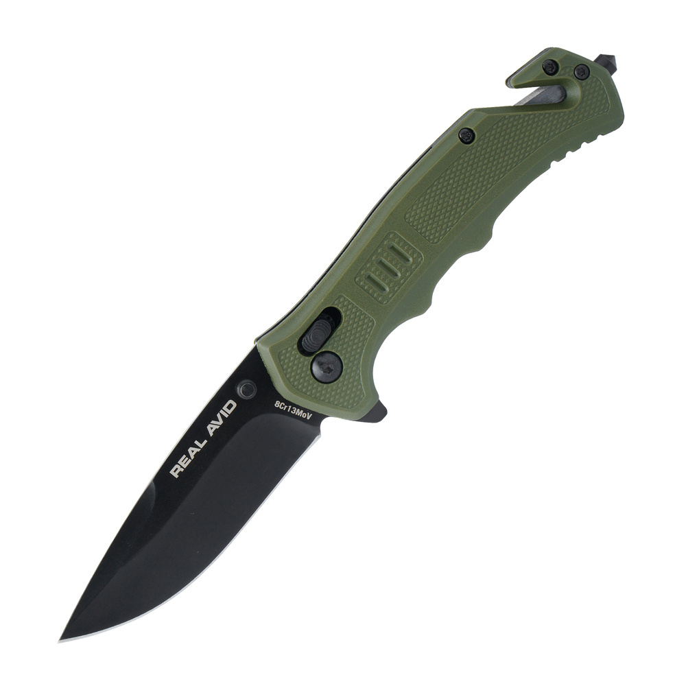 Nóż składany EDC RAV-4 GFN Zielony Real Avid AVRAV4 | Sklep militarny ...