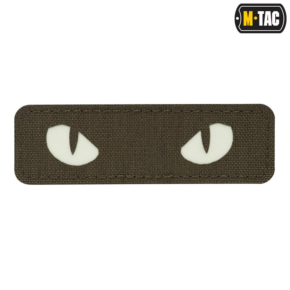 Naszywka Morale Patch Cat Eyes Velcro Laser Cut Ranger Green M-Tac 51009239