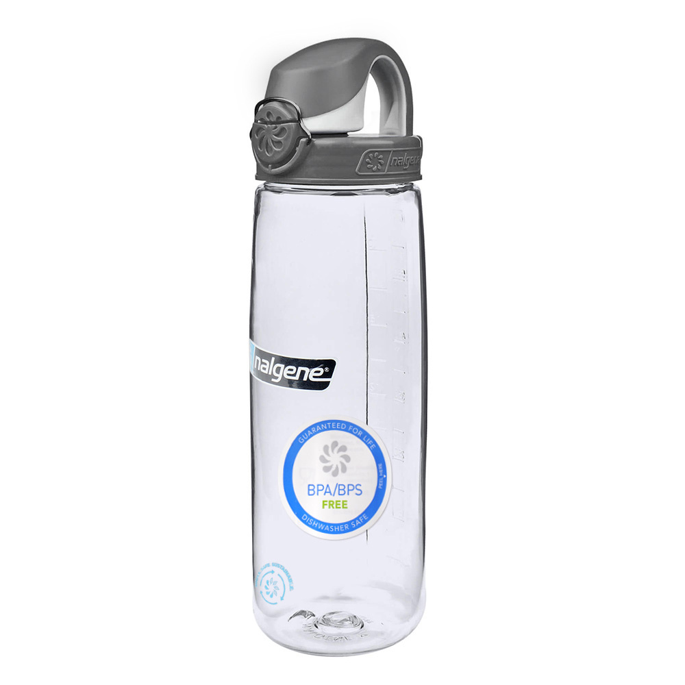 Butelka na wodę On the Fly Sustain Top Lock 0,7 L Szara Nalgene 5565 ...