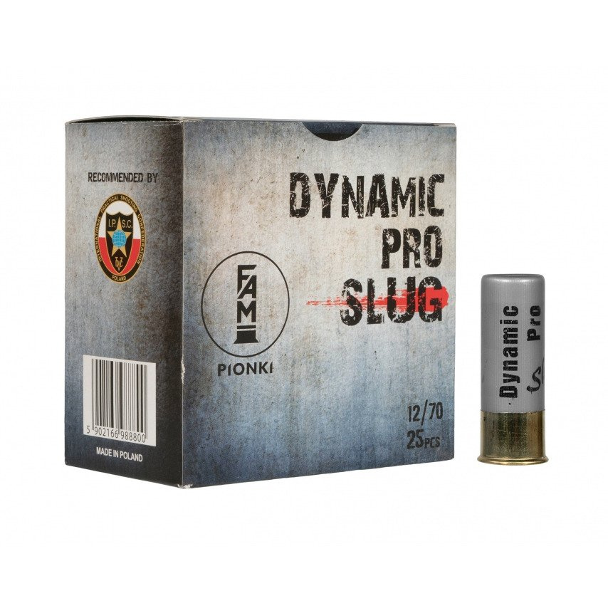 Amunicja kulowa FAM Pionki Breneka 12/70 Dynamic Pro Slug 28 g - cena, opinie | Sklep Militarny ...