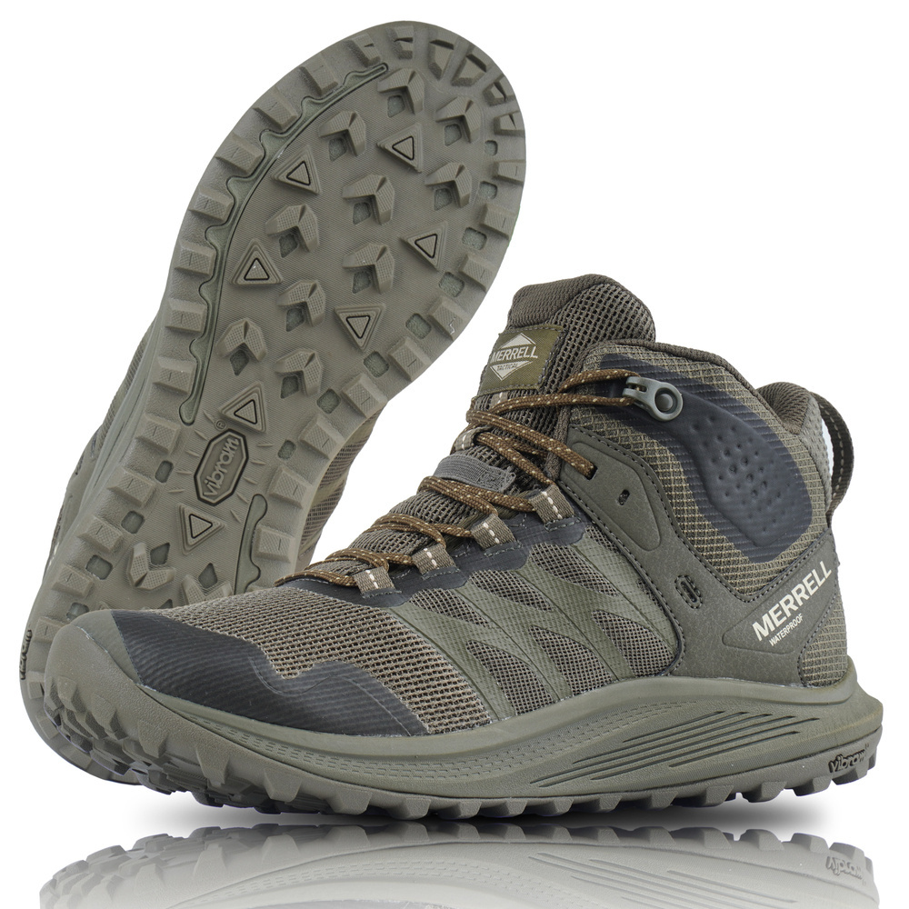 Buty trekkingowe taktyczne Nova 3 Tactical Mid Wodoodporne Zielone ...