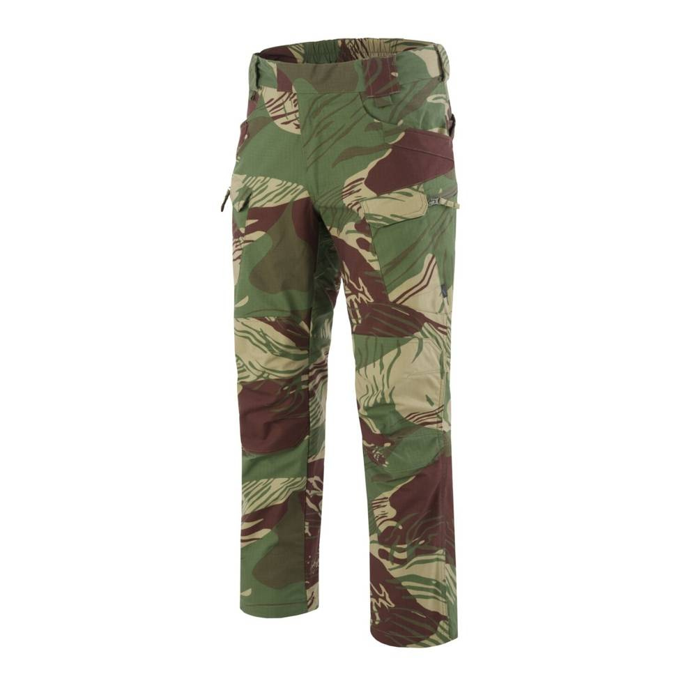 Spodnie wojskowe UTP® PolyCotton Stretch Ripstop Rhodesian Camo Helikon ...