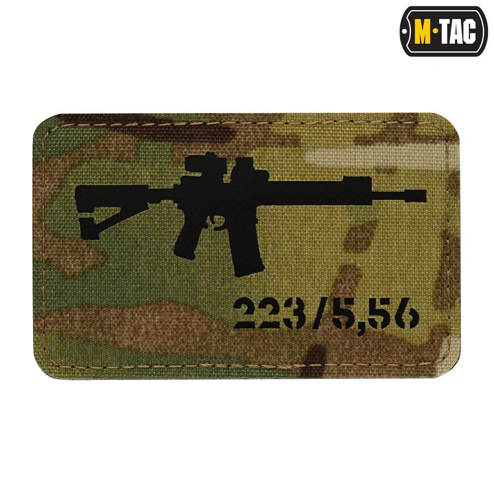 Naszywka Morale Patch M-Tac AR-15 223/5,56 Laser Cut Multicam/Czarny ...