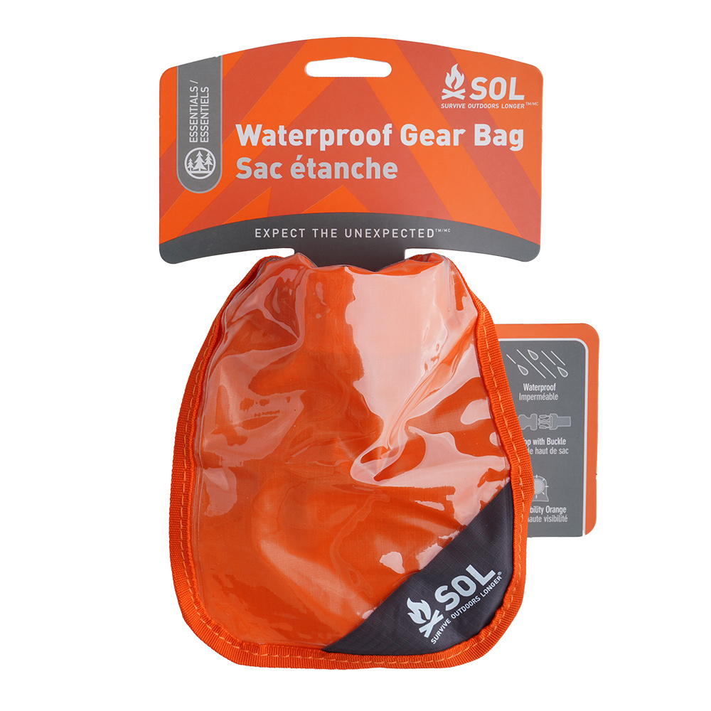 Worek transportowy wodoodporny Waterproof Gear Bag 1.0 Pomarańczowa SOL ...