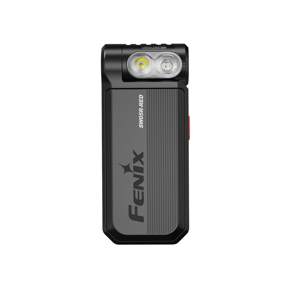 Fenix Latarka LED SW05R-RED z akumulatorem 700 mAh 150 lm Czarna SW05R ...