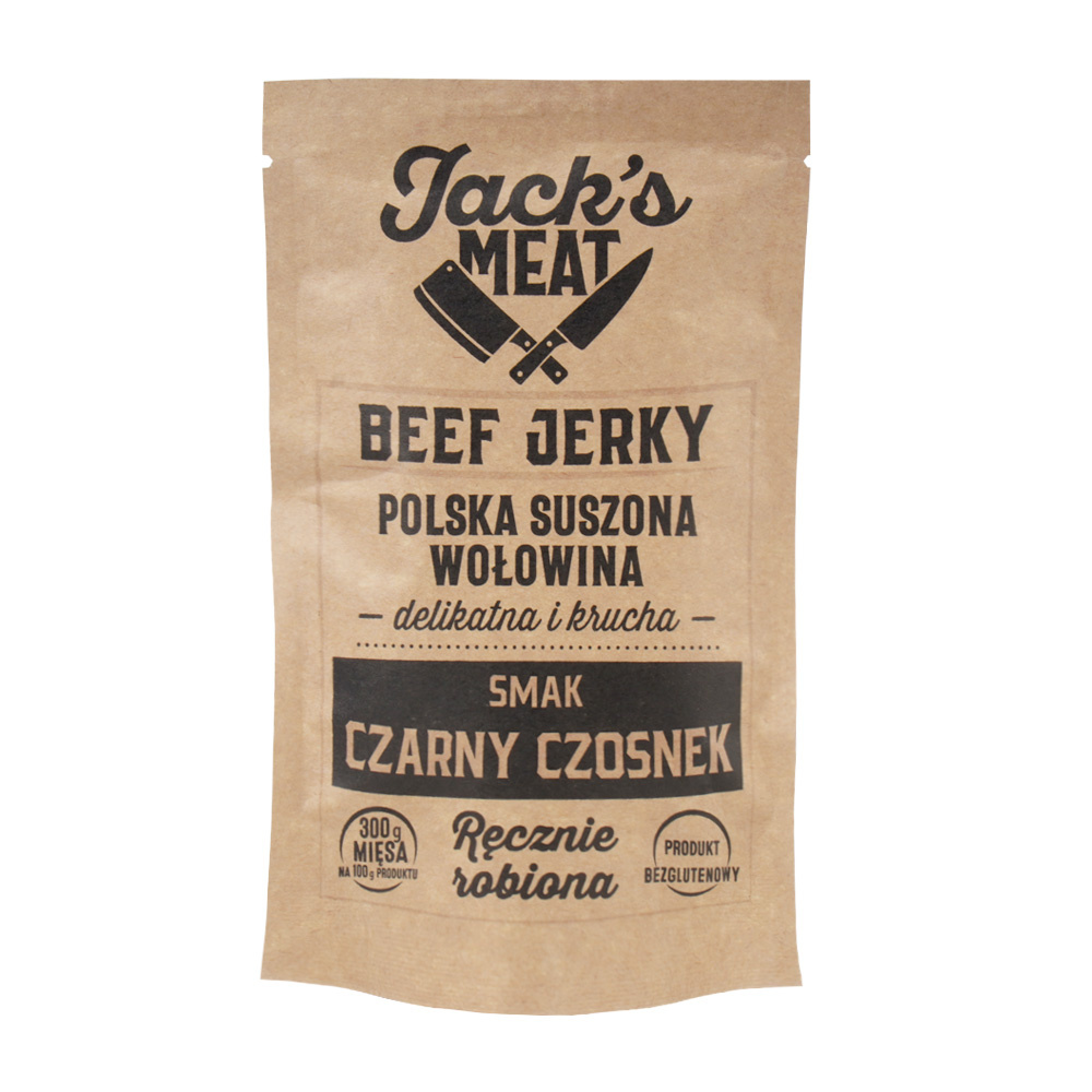 Racja żywnościowa Beef Jerky suszona wołowina Jack's MEAT o smaku ...