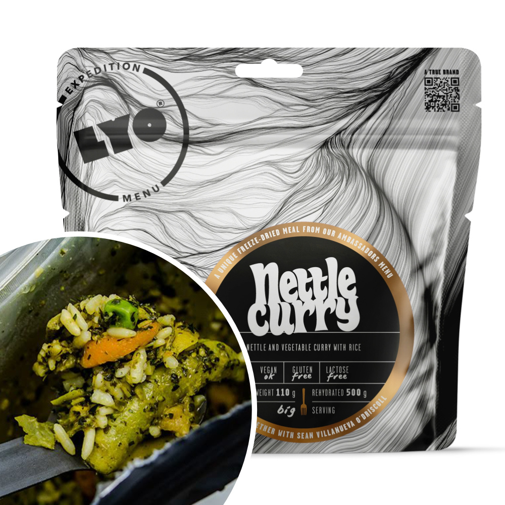 Liofilizowana racja żywnościowa Lyo Expedition Curry z pokrzywą 500 g ...