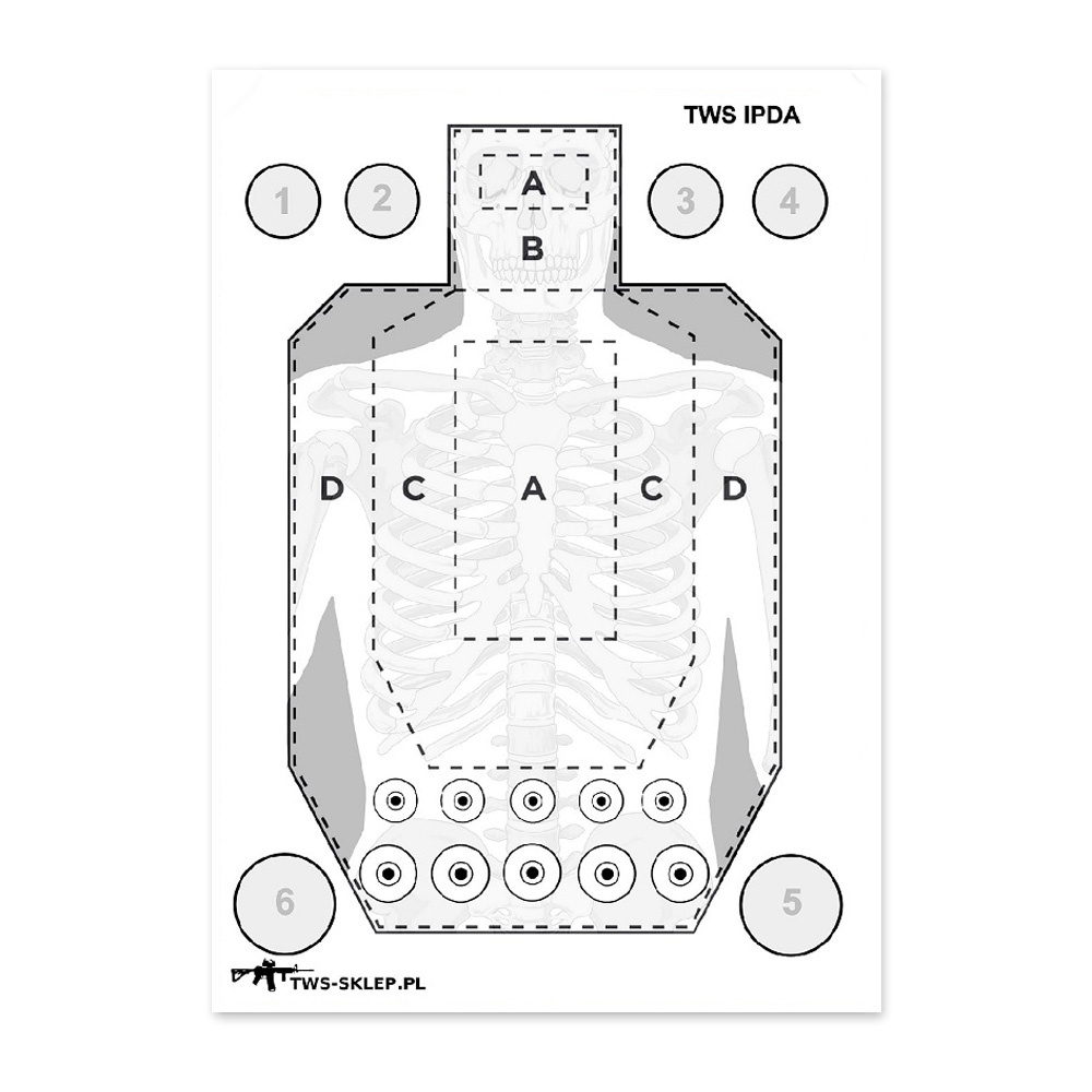 Tarcza strzelecka TWS IPDA Tactical Weapon System