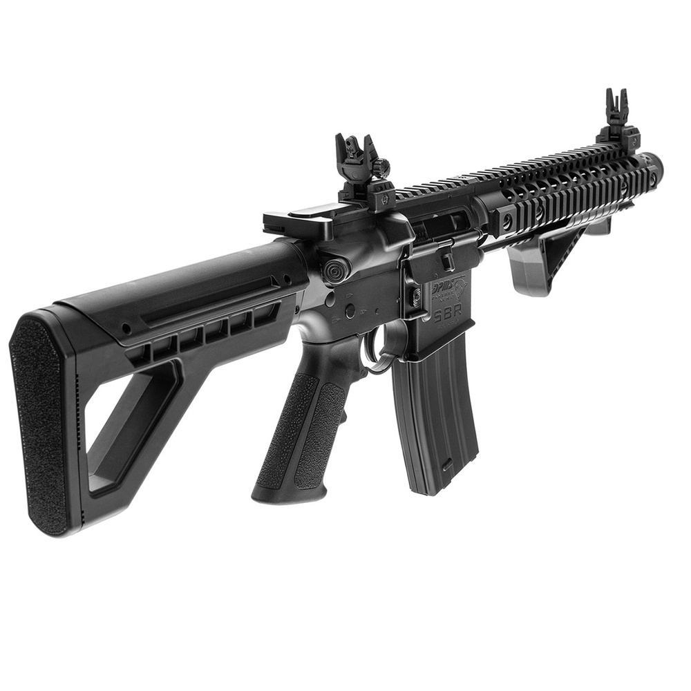 Wiatrówka na CO2 Karabinek pneumatyczny Panther Arms DPMS SBR Karabinek wiatrówka 4.5 mm Full ...