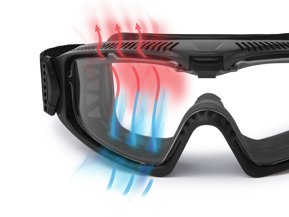 ESS - Gogle taktyczne Influx AVS Goggle - Czarny - EE7018-09 - cena ...