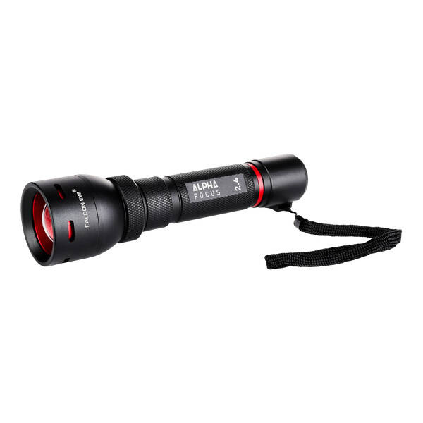Latarka akumulatorowa Alpha Focus 2.4 Moc 1000 lm Czarna Falcon Eye ...