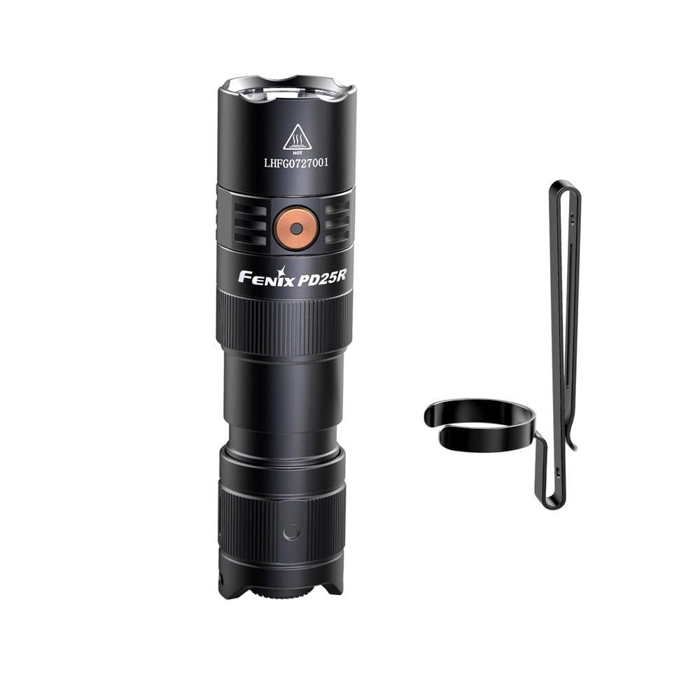 Latarka diodowa LED z akumulatorem 700 mAh Fenix PD25R moc 800 lumenów