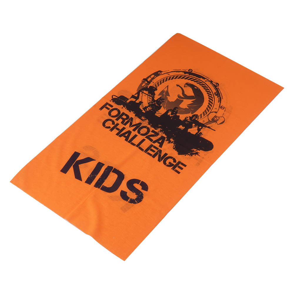 Formoza Challenge Bandana z grafiką i napisem Pomarańczowa