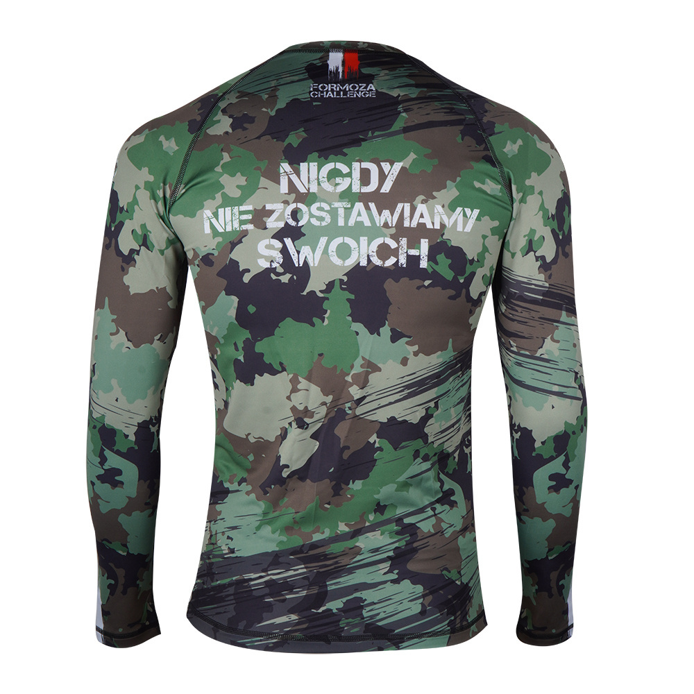 Koszulka termoaktywna termiczna Z długim rękawem Rashguard Formoza ...