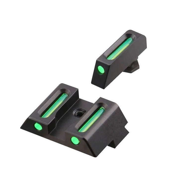 GunPany - Światłowodowa muszka i szczerbinka do pistoletów Glock ...