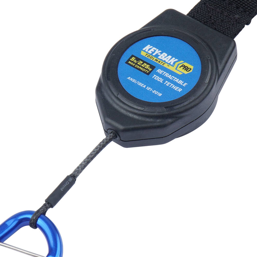 Retraktor ToolMate Retractable Tether 5 lb 60" Spectra Cord Key-Bak ...