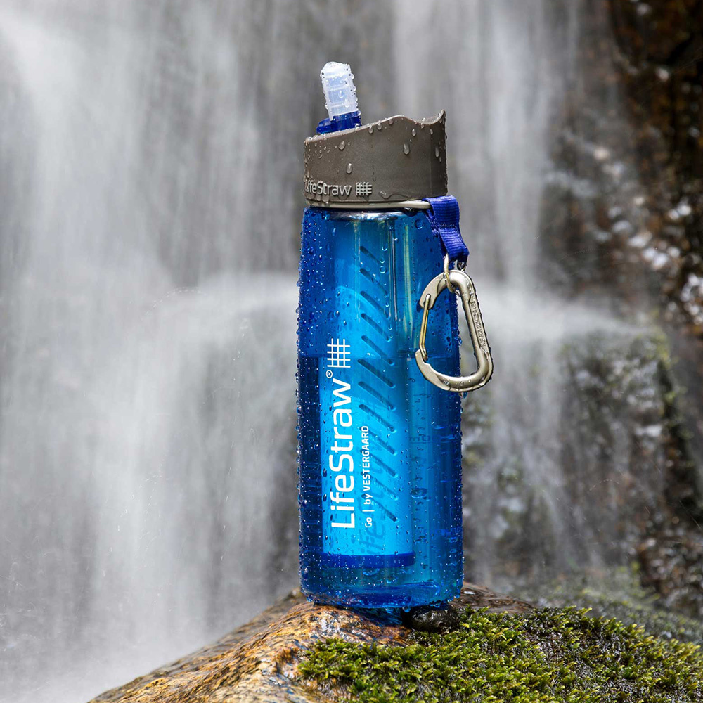 Butelka filtrująca na wodę turystyczna LifeStraw Go pojemność 650 ml ...