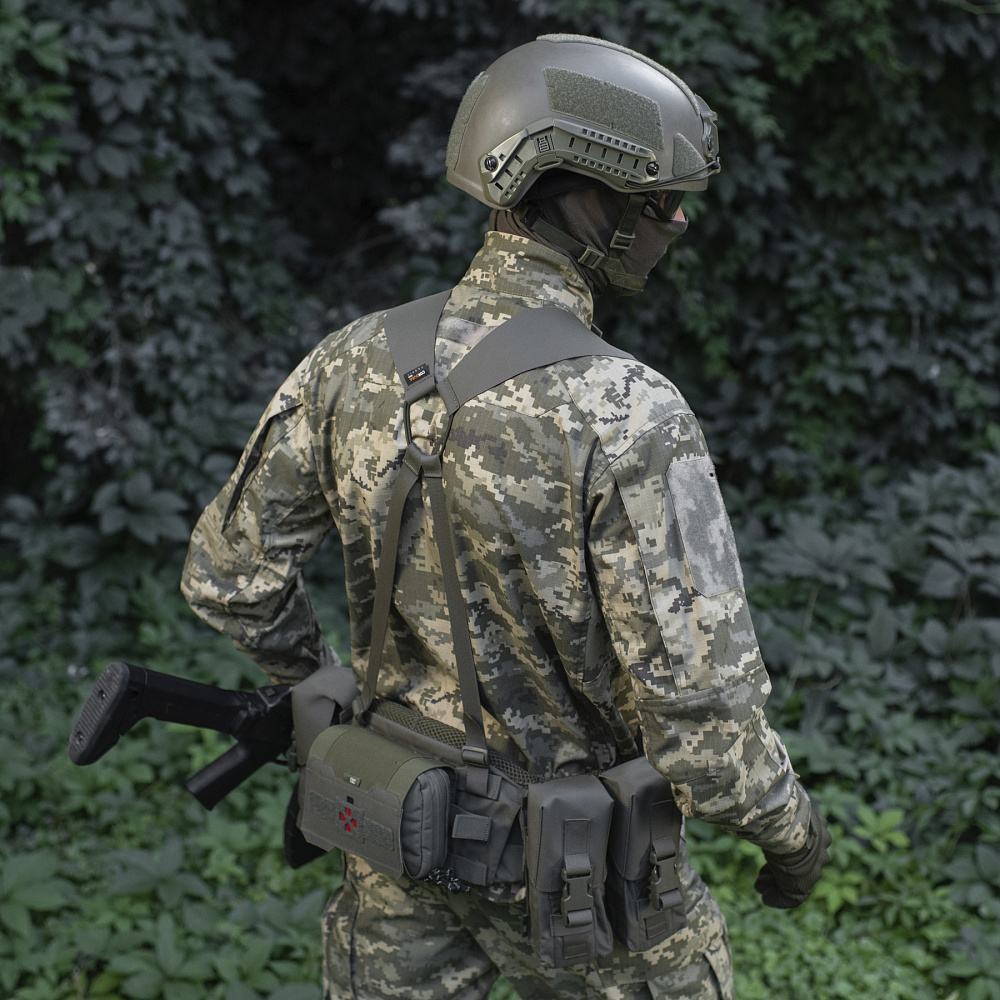 Szelki taktyczne wojskowe M-Tac Laser Cut Ranger Green 10255023