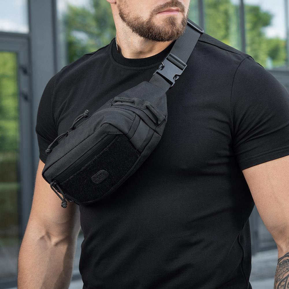 Torba nerka biodrowa M-Tac Waist Bag Gen.II Czarna LT-2259