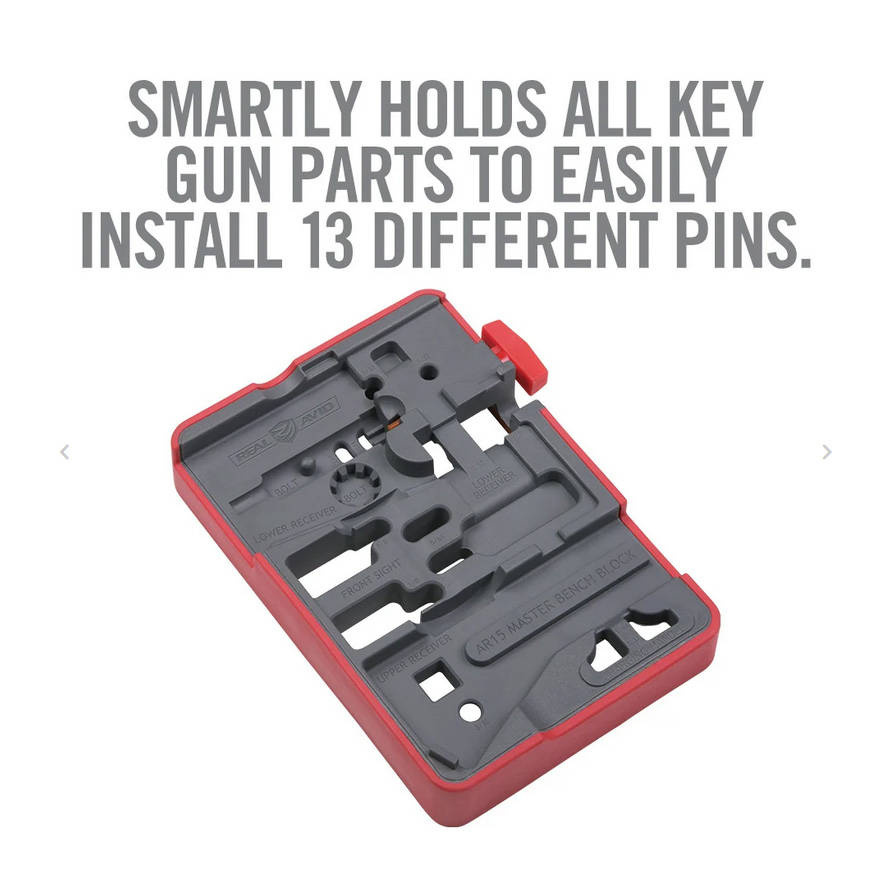 Blok rusznikarski AR-15 Master Bench Block Real Avid AVAR15MBB | Sklep ...