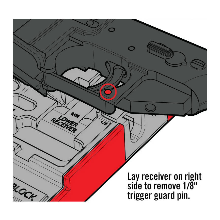 Blok rusznikarski AR-15 Master Bench Block Real Avid AVAR15MBB | Sklep ...