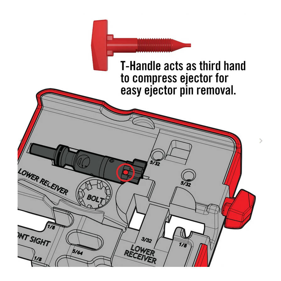 Blok rusznikarski AR-15 Master Bench Block Real Avid AVAR15MBB | Sklep ...