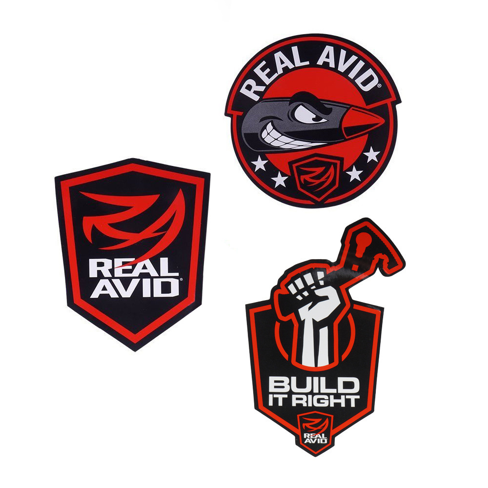 Real Avid - Zestaw naklejek Promo Sticker Pack - cena, opinie | Sklep ...