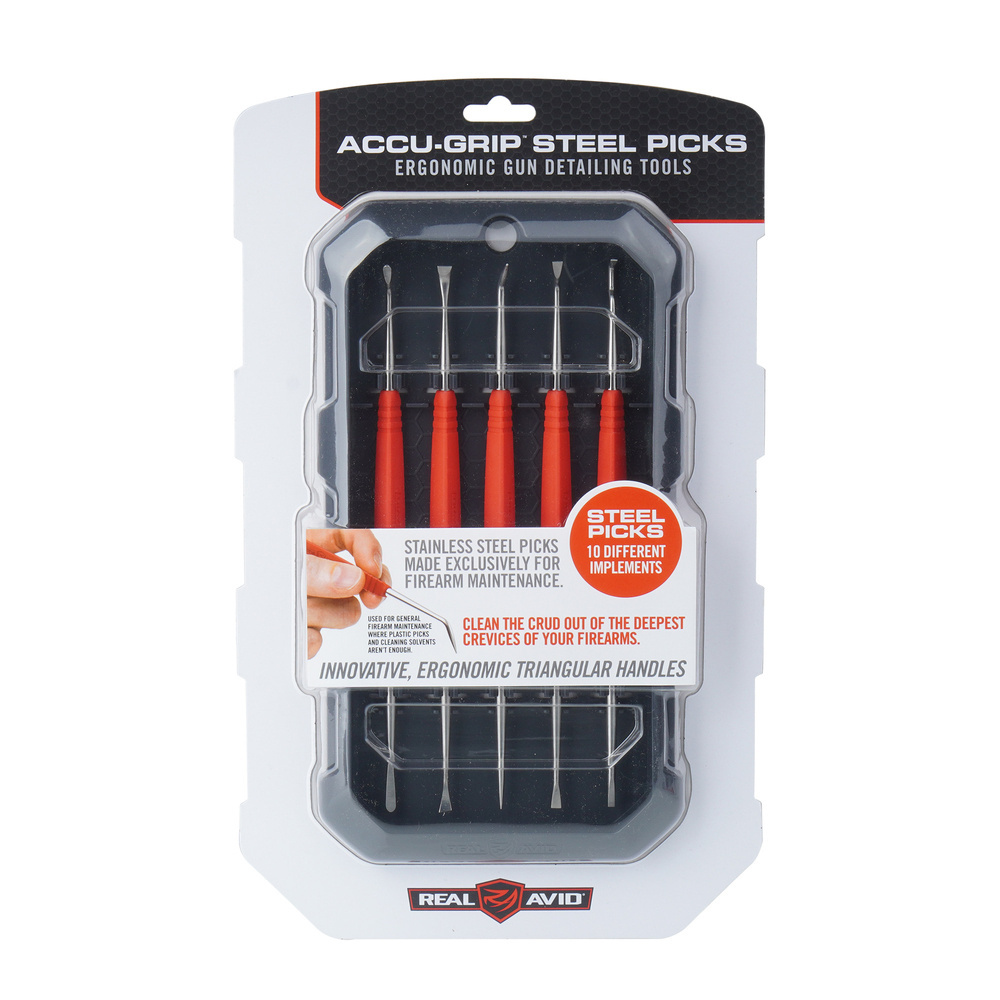 Skrobaki narzędzia rusznikarskie Accu-Grip Steel Picks Zestaw 5 sztuk ...
