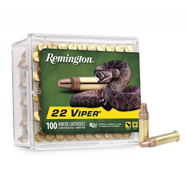 Remington - Amunicja bocznego zapłonu .22LR Viper Hyper Velocity TCSB ...