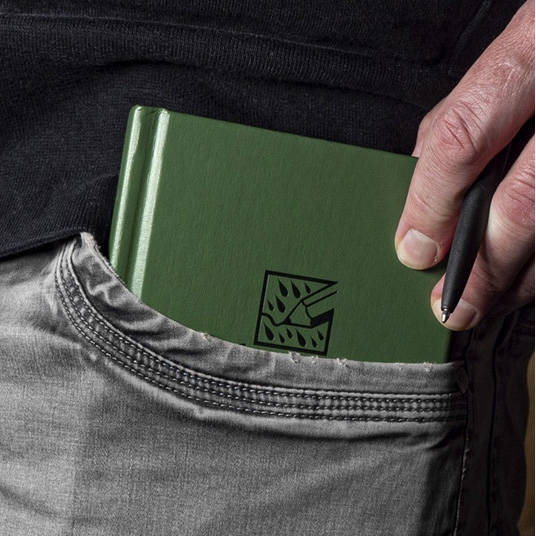 Rite in the Rain - Notatnik wodoodporny - 4 3/4 x 7 1/2" - 970F - Oliwkowy - cena, opinie ...