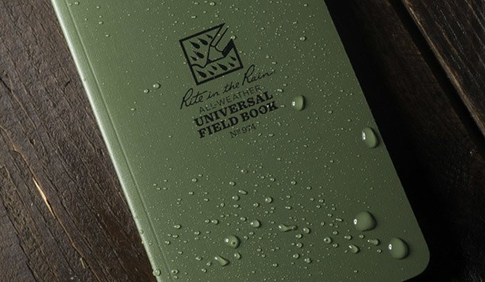 Rite in the Rain - Notatnik wodoodporny - 4 5/8 x 7 1/4" - 974 - Oliwkowy - cena, opinie | Sklep ...