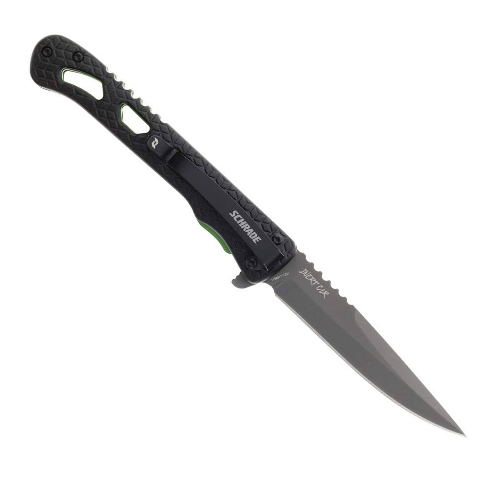 Schrade Nóż składany Inert CLR Folder AUS-10 Czarny 1159303 | Sklep ...