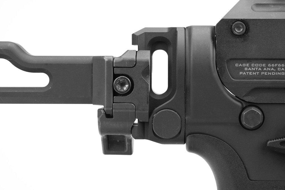 Adapter przejściówka Picatinny 1913 RIS do kolby składanej lub ...