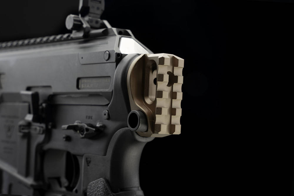 Adapter przejściówka Picatinny 1913 RIS do kolby składanej lub ...